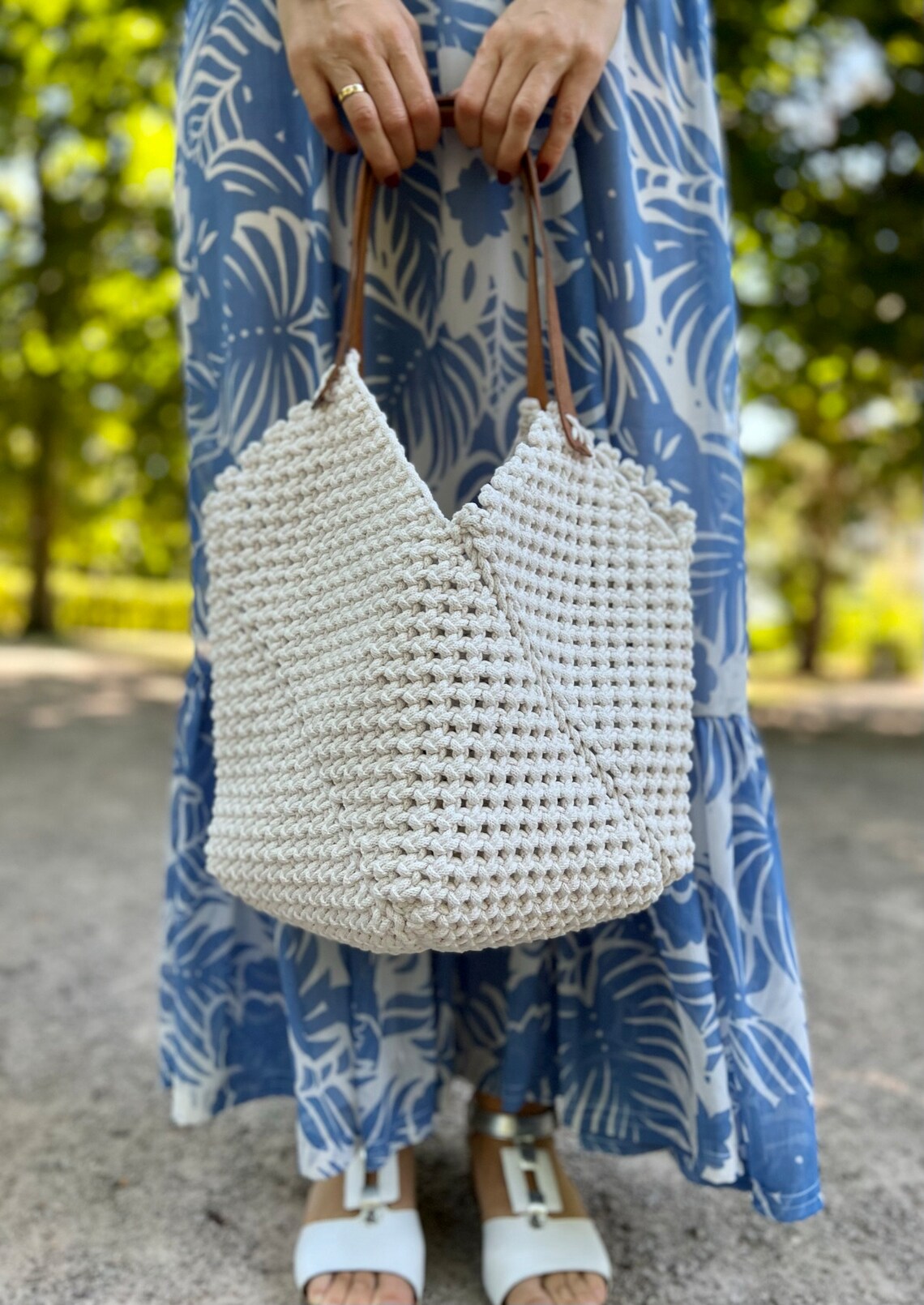 Macrame Bag PDF Pattern DIY Macrame Boho Purse Handbag - Etsy