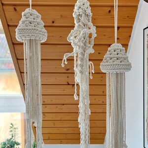 Jellyfish Macrame DIY Pattern, Macrame PDF Pattern, Step by Step ...