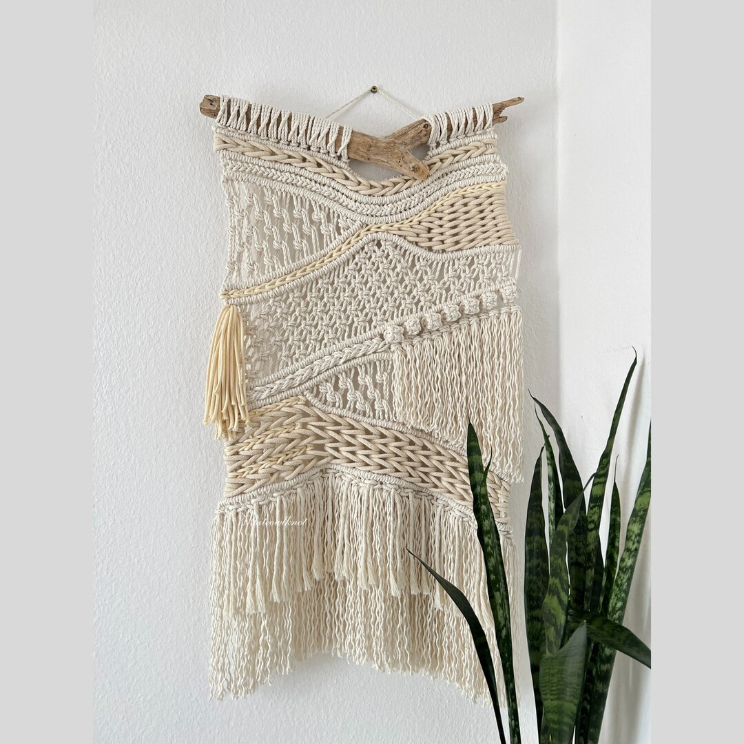Handmade Macraweave Wall Hanging | Unique Macrame & Weaving Artwork ...