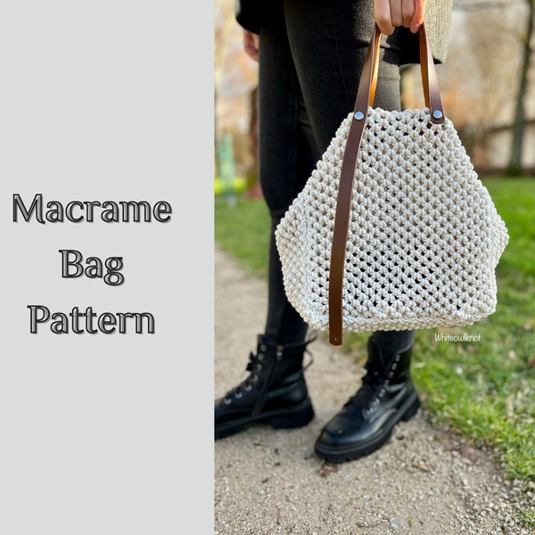 Macrame Purse Tutorial - Etsy