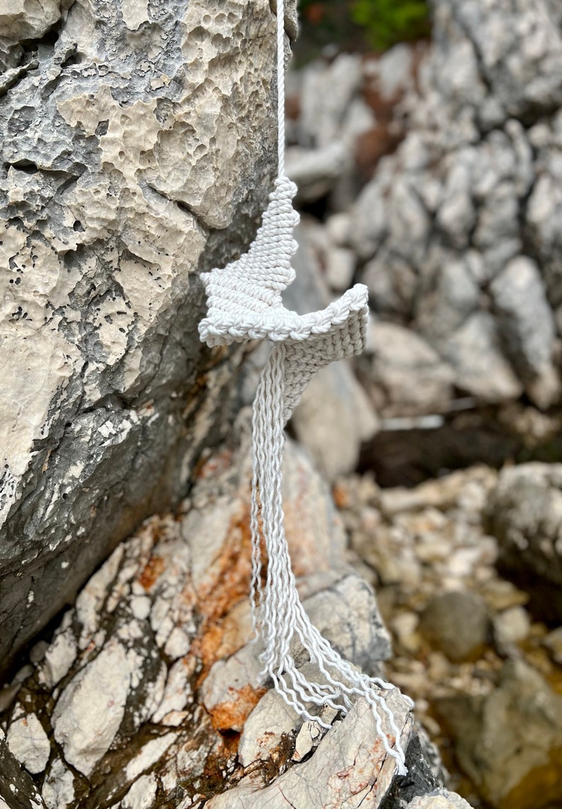 Macrame 3D Art ocean Spirit PDF Pattern Ocean - Etsy