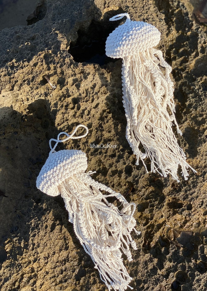 DIY Pattern Macrame Jellyfish, Macrame PDF Pattern, Step by Step ...