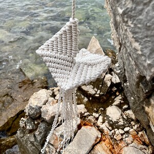 Macrame 3D Art "ocean Spirit" PDF Pattern, Ocean Theme Decor, Coastal ...