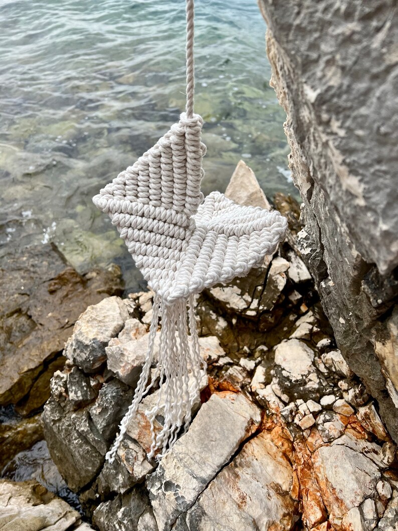 Macrame 3D Art ocean Spirit PDF Pattern Ocean - Etsy