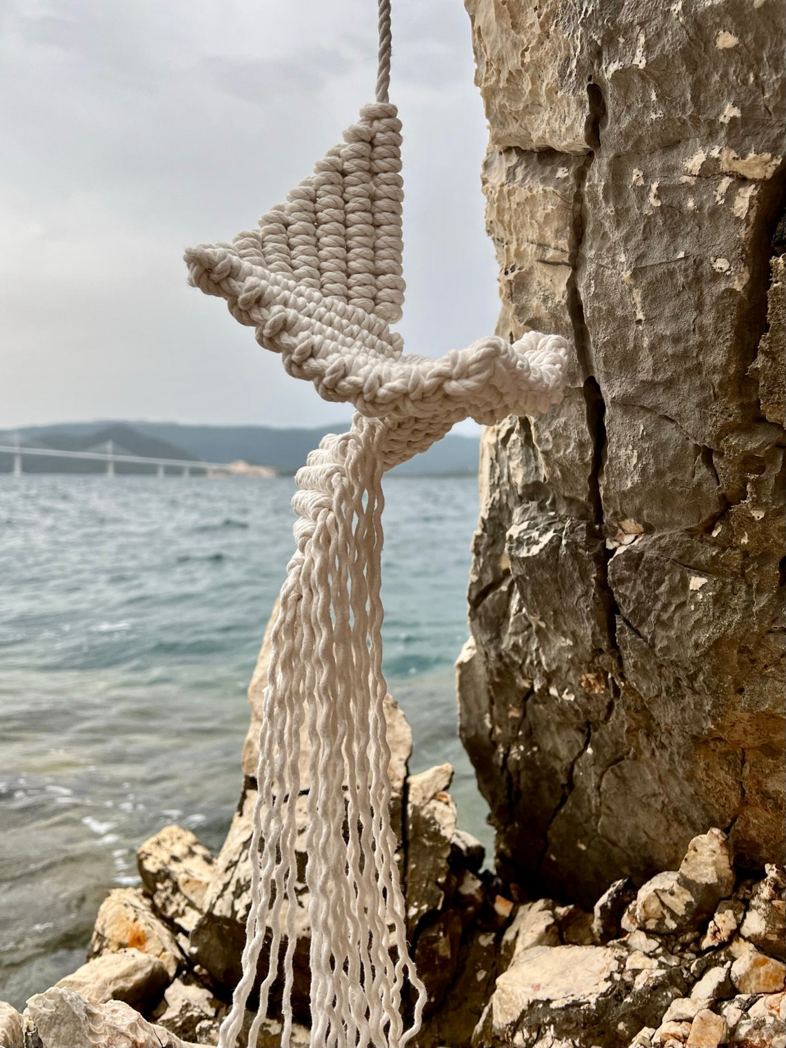 Macrame 3D Art ocean Spirit PDF Pattern Ocean - Etsy