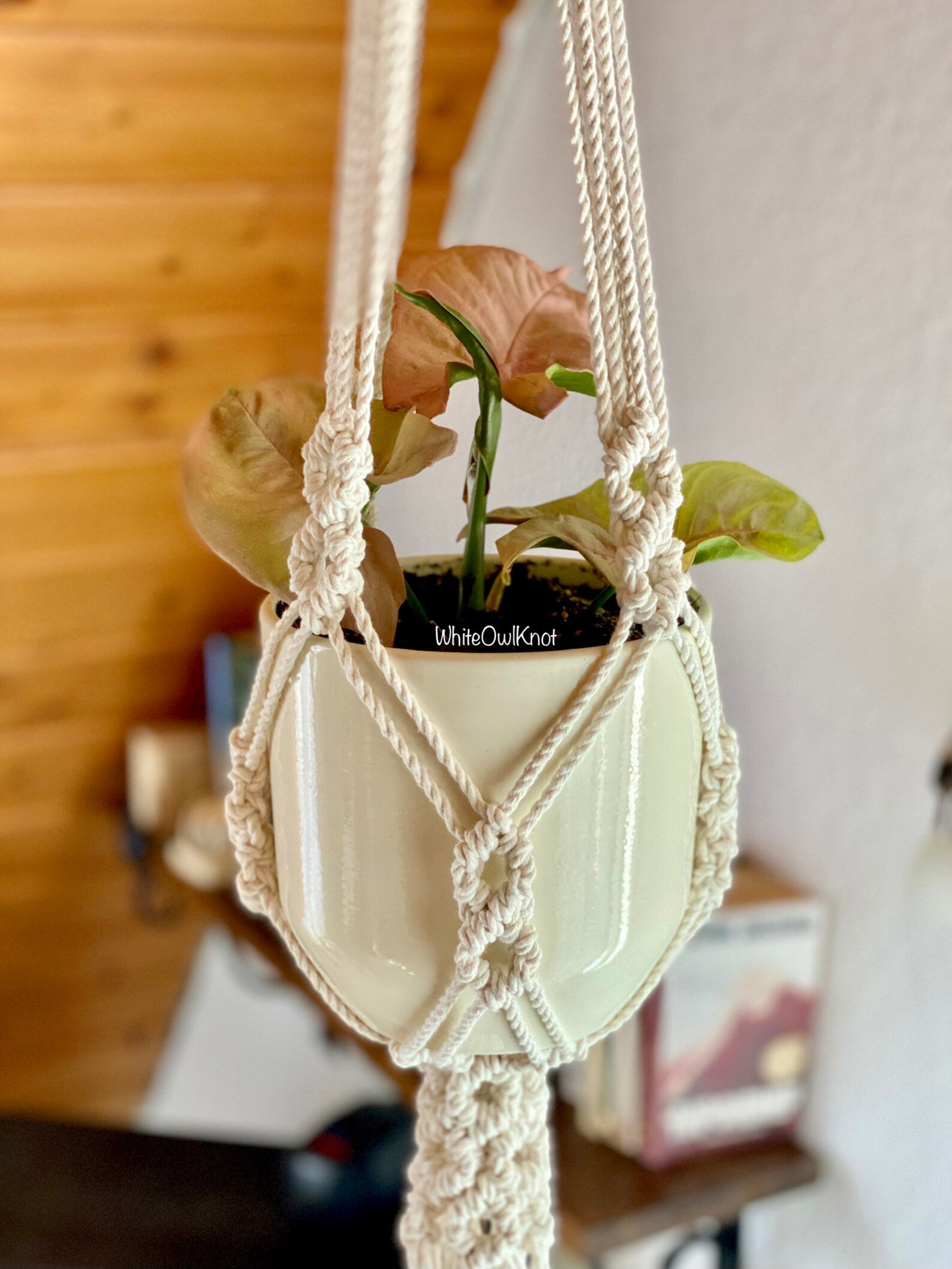 DIY Macrame Plant Hanger PDF Pattern Tutorial Instructions - Etsy