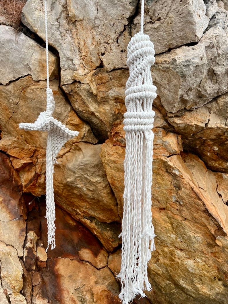 Macrame Jellyfish PDF Pattern Ocean Creatures Art 3D Fiber - Etsy