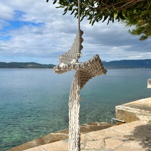 Macrame 3D Art "ocean Spirit" PDF Pattern, Ocean Theme Decor, Coastal ...