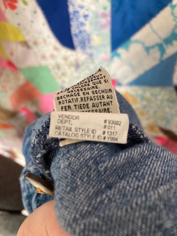 vintage Eddie Bauer dress cottage core denim jumper … - Gem