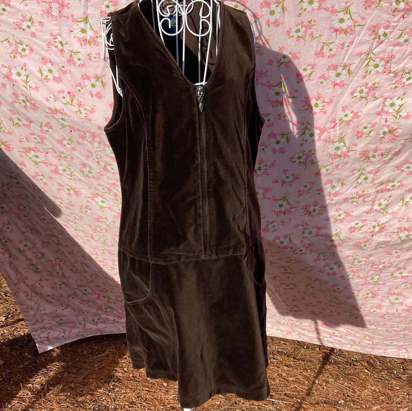 Vintage Jumper Dress 90s Brown Cottage Western Farmcore 1990s - Etsy