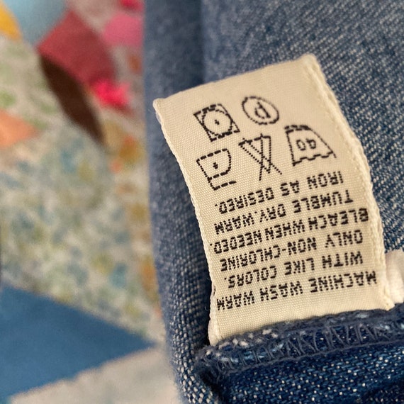 vintage Eddie Bauer dress cottage core denim jumper … - Gem