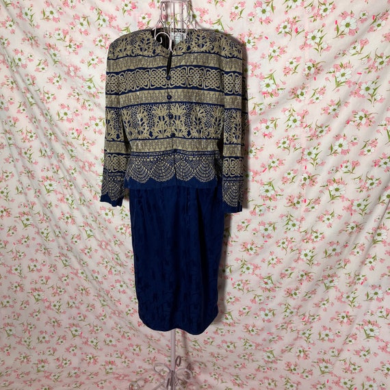 Vintage 70s 80 skirt and jacket matching set | M-L |… - Gem