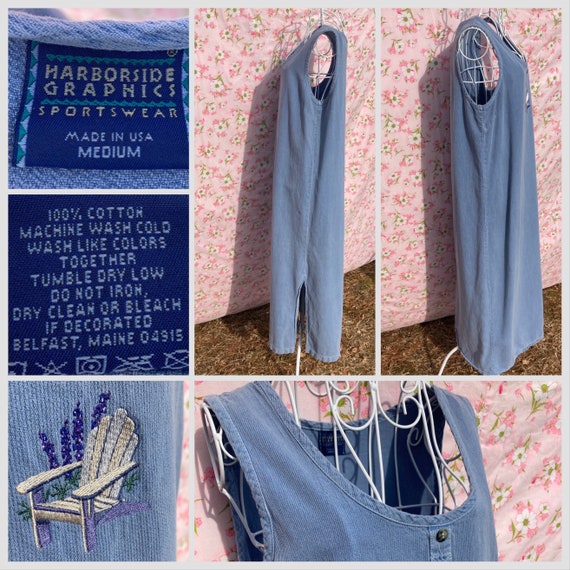 vintage cottage core dress 1990s homestead cotton we… - Gem