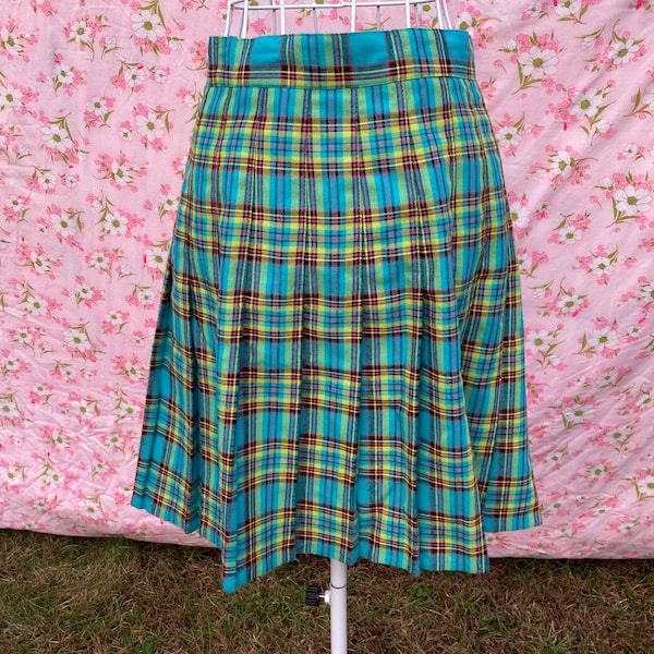 Turquoise Plaid - Etsy