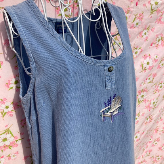 vintage cottage core dress 1990s homestead cotton we… - Gem
