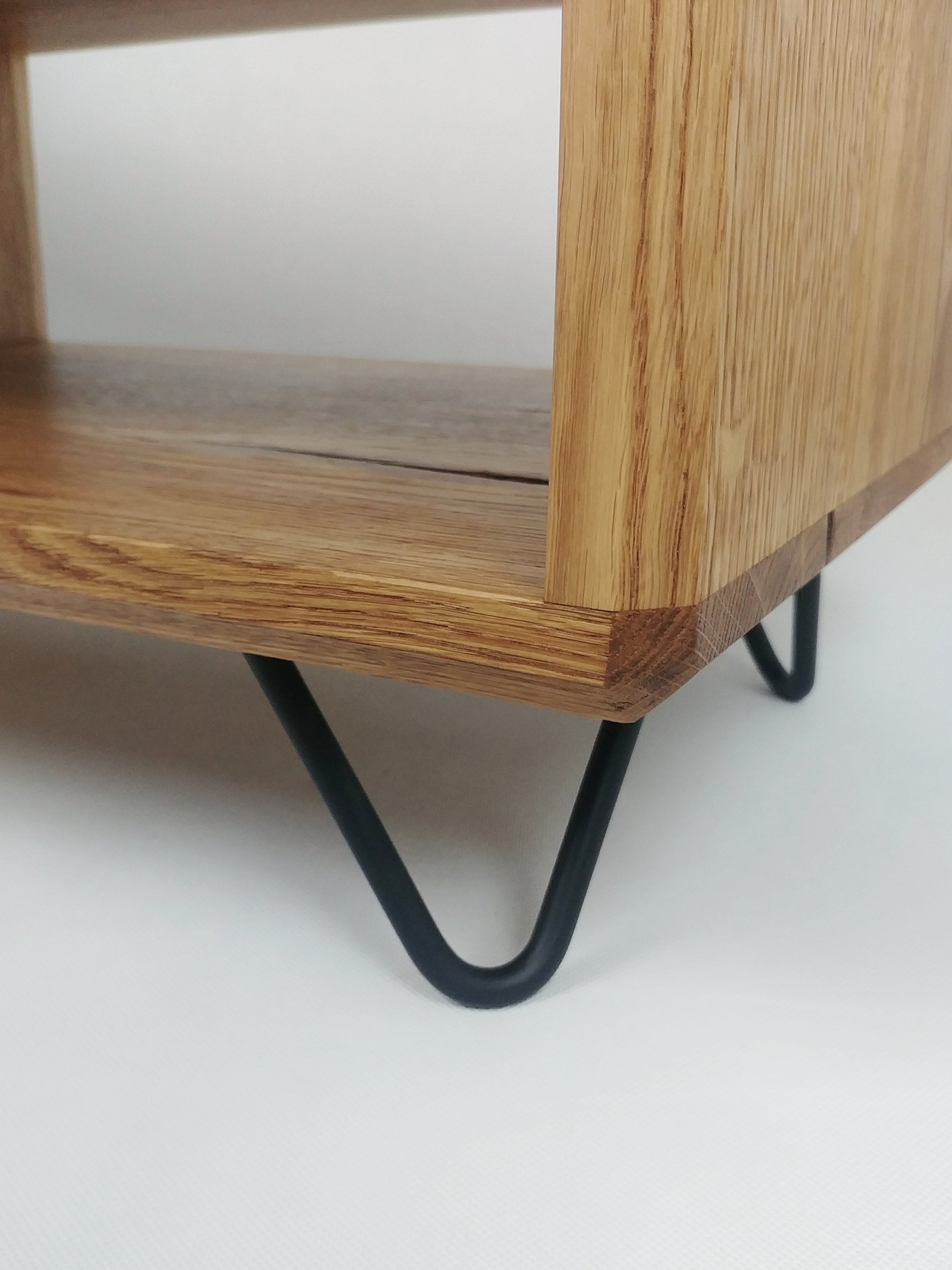 MILAAU Solid Oak Tv Cabinet Wood Tv Bench LILU Media - Etsy