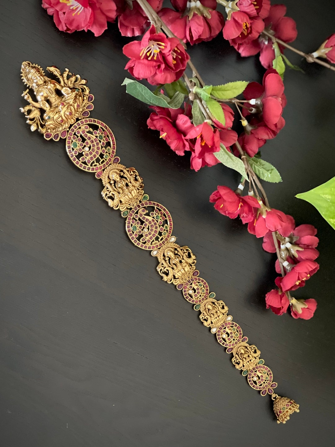 Antique Hair Brooch / Indian Temple Hair Pin Hair Pin / - Etsy