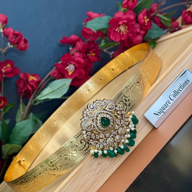 Gold Vaddanam Women - Etsy