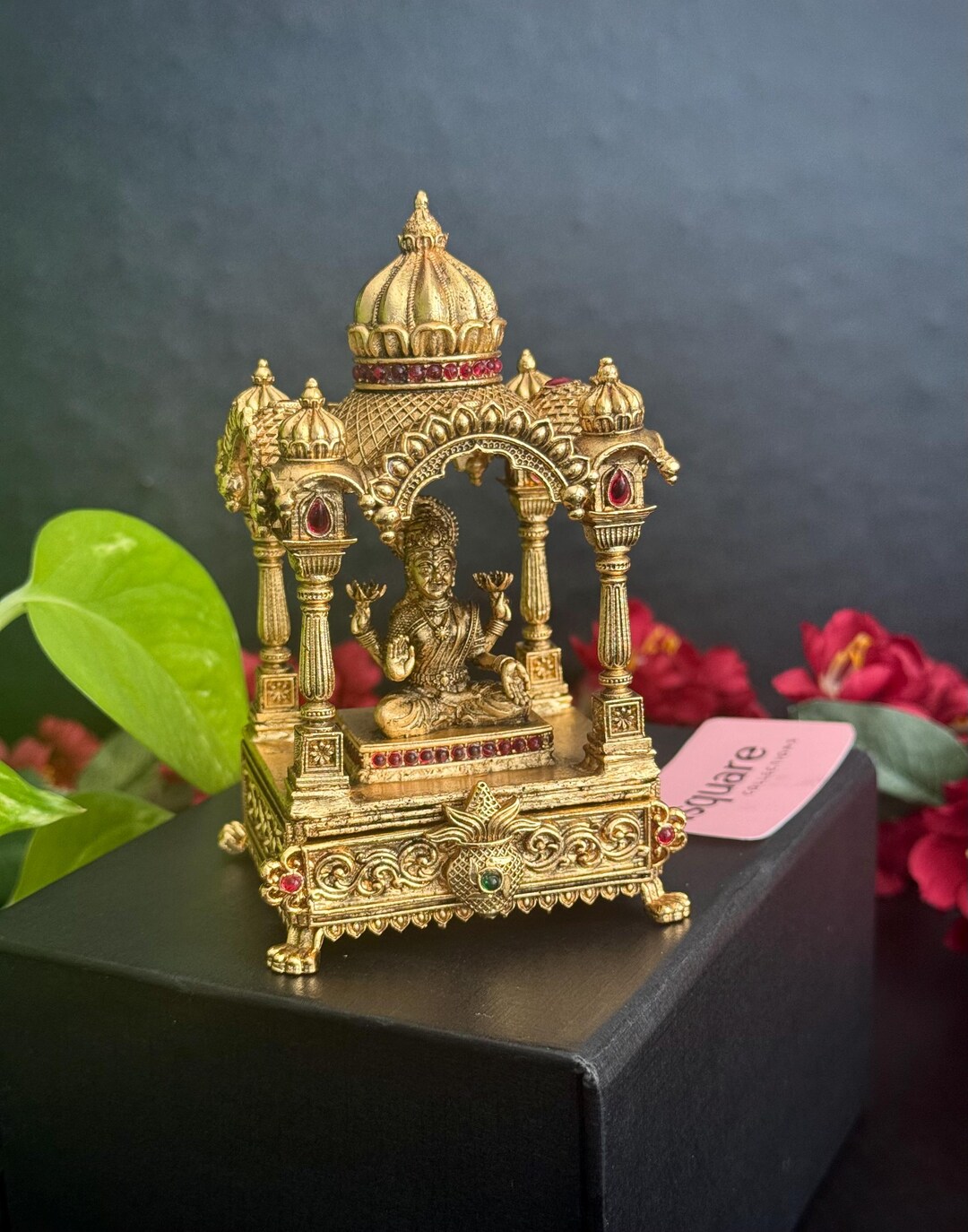 Lakshmi Devi Sindoor Box / Wedding Gift/ Pooja Accessories/ Lakshmi ...
