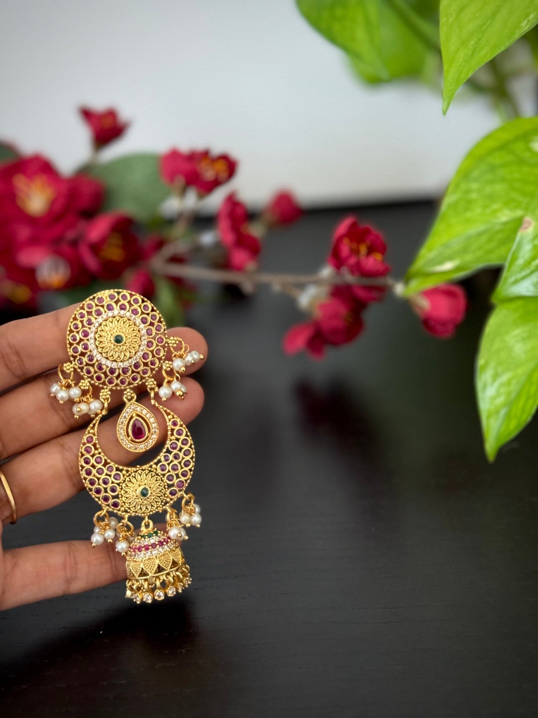 Antique Cute Hair Pin / Juda Pin / Veni Pin / Jada Billa / CZ Kemp Jada ...