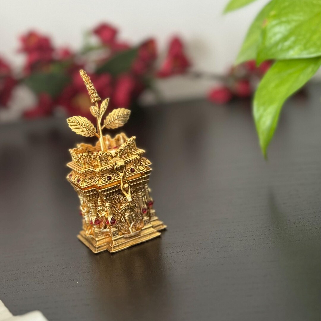 RESTOCK Antique Sindoor Box / Premium Quality Wedding Gift/ Pooja ...