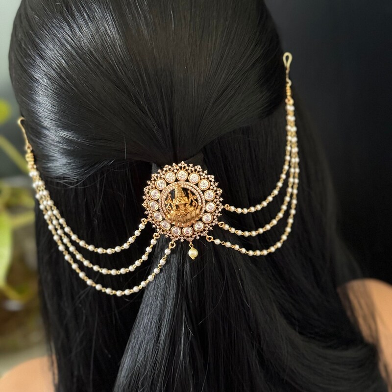 Bridal Hair Chain - Etsy