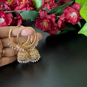 Antique Bali Jhumkas / Jhumki Earrings Jewelry / Indian Jumkas ...