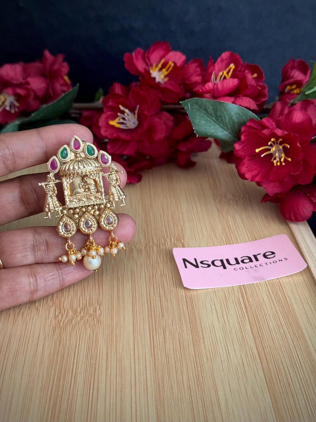 Saree Pin / Indian Brooch / Saree Brooch / Clip on Brooch / Bridal ...