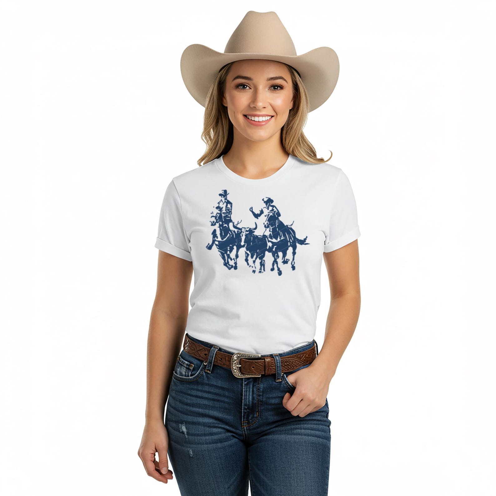 Western Cowboy Roping SVG Bundle - Roping, Lassoing, Longhorn Designs ...