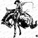Cowboy Png, Saddle Bronc Riders SVG, Western Svg, Rodeo Clip Art Bundle ...