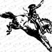 Cowboys Saddle Bronc Riding SVG, Western SVG, Cowboy Rodeo SVG Clip Art ...