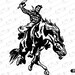 Cowboy Png, Saddle Bronc Riders SVG, Western Svg, Rodeo Clip Art Bundle ...