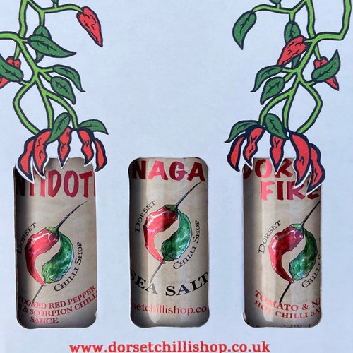 Chilli Sauce Gift Set Mild to Hot 250ml Chilli Gift for Him - Etsy UK