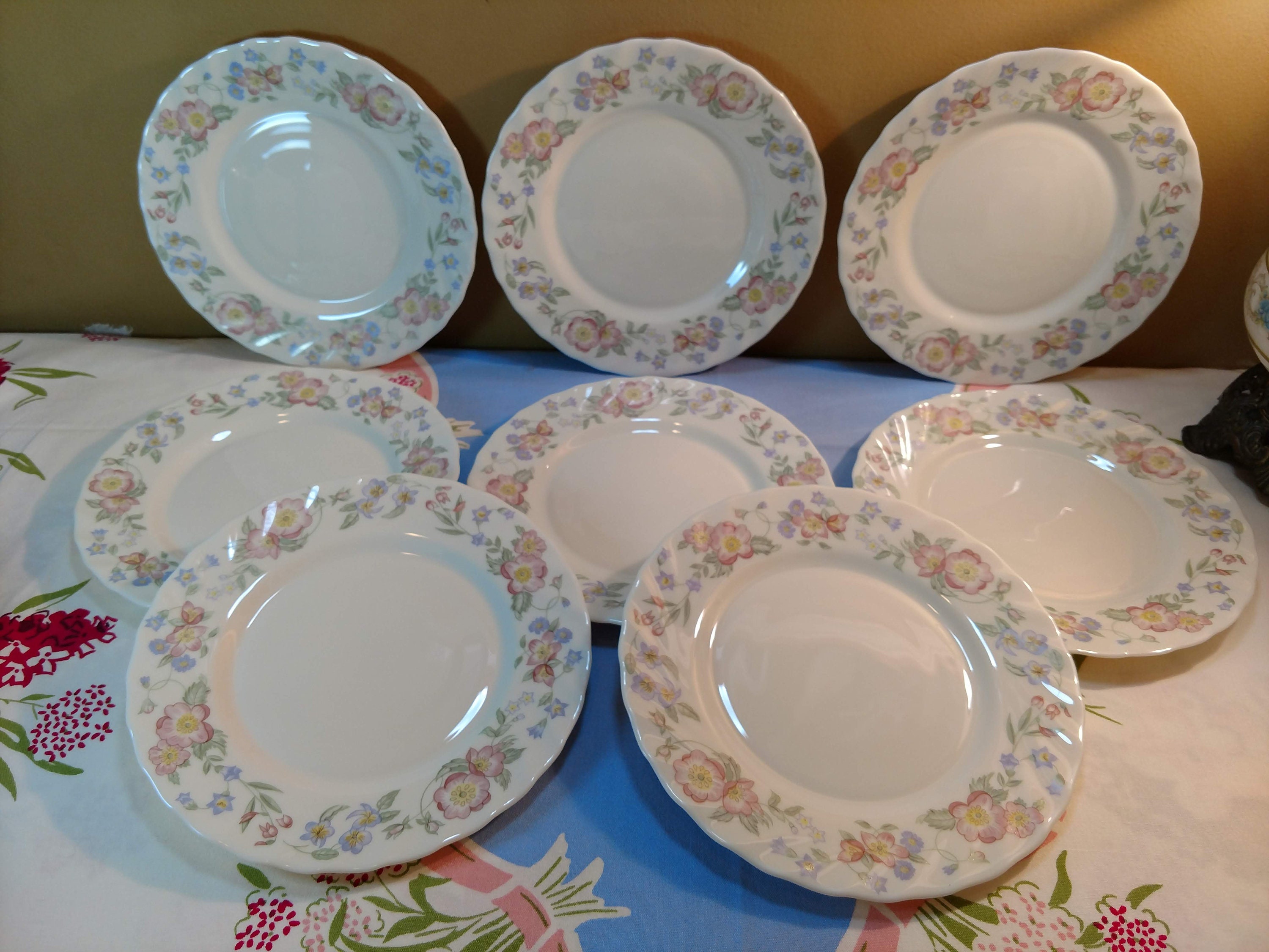 EUC Arcopal France Champetre Dinnerware Opal Ware Vitrelle - Etsy
