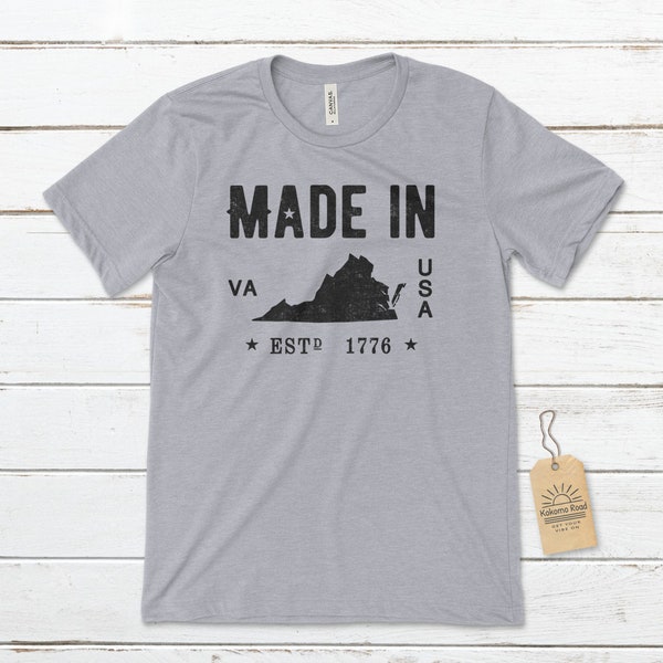 Virginia Tshirt - Etsy