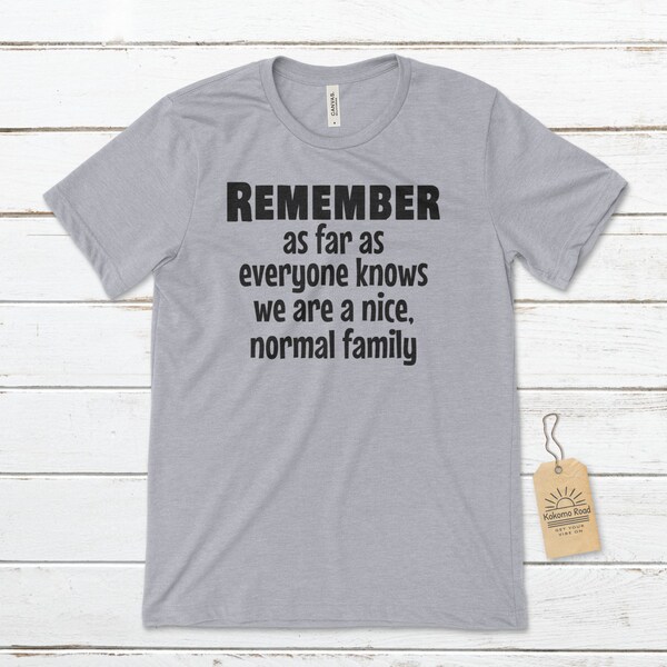 Nice Normal Family - Etsy