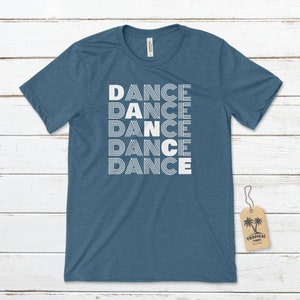 Dance Unisex T-shirt, Dancing T-shirt, Dancer Shirt, Ballerina T-shirt ...