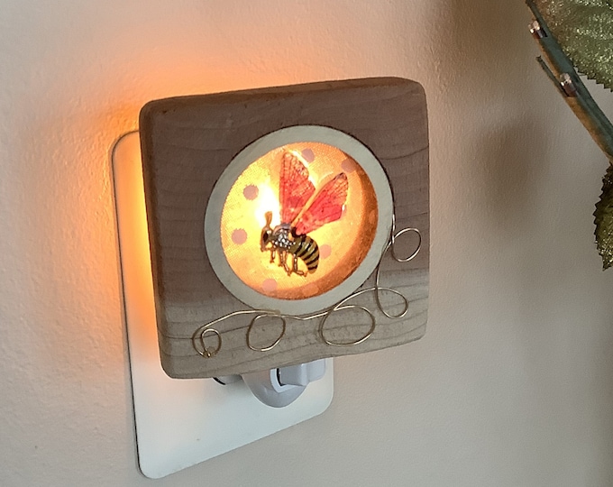 Bee Night Light Attachments Bumblebee Light - Etsy