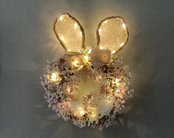 Bunny Ears Wreath - Etsy