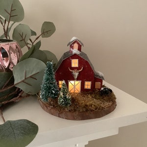 Trinket House little Red Barn - Etsy