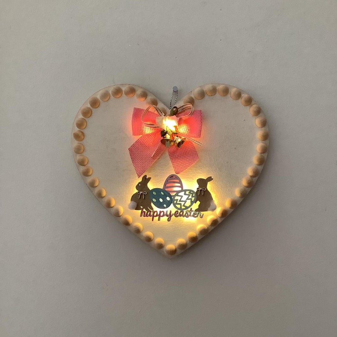 Easter Heart - Etsy