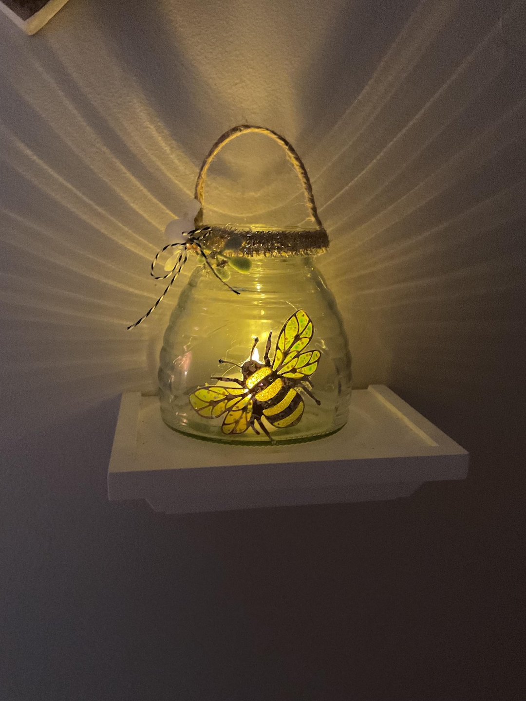 Bumblebee Jar - Etsy