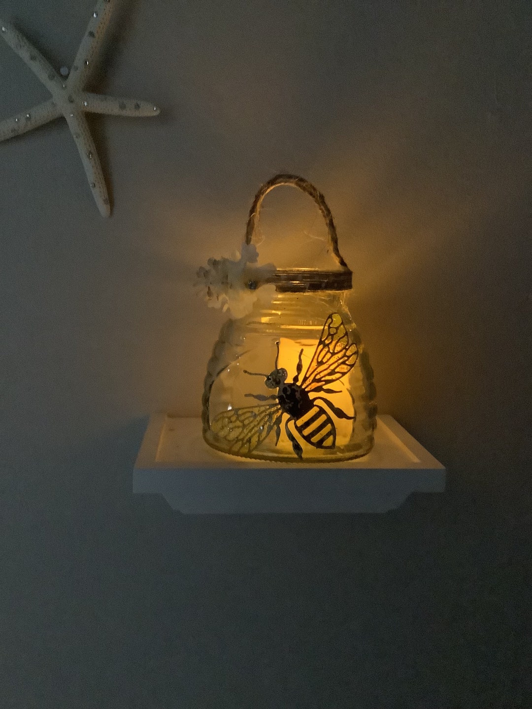 Bumblebee Jar - Etsy
