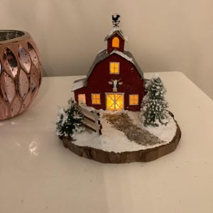 Trinket House little Red Barn - Etsy