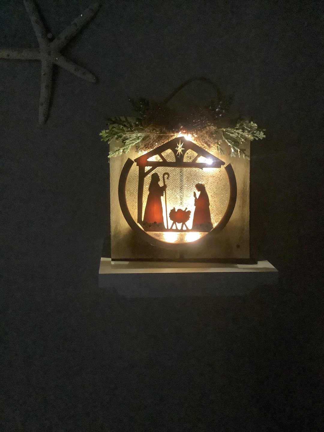 Lighted Nativity - Etsy