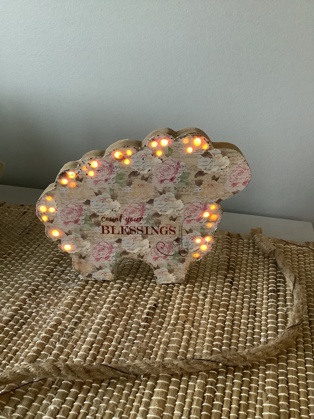 Lighted Lamb - Etsy