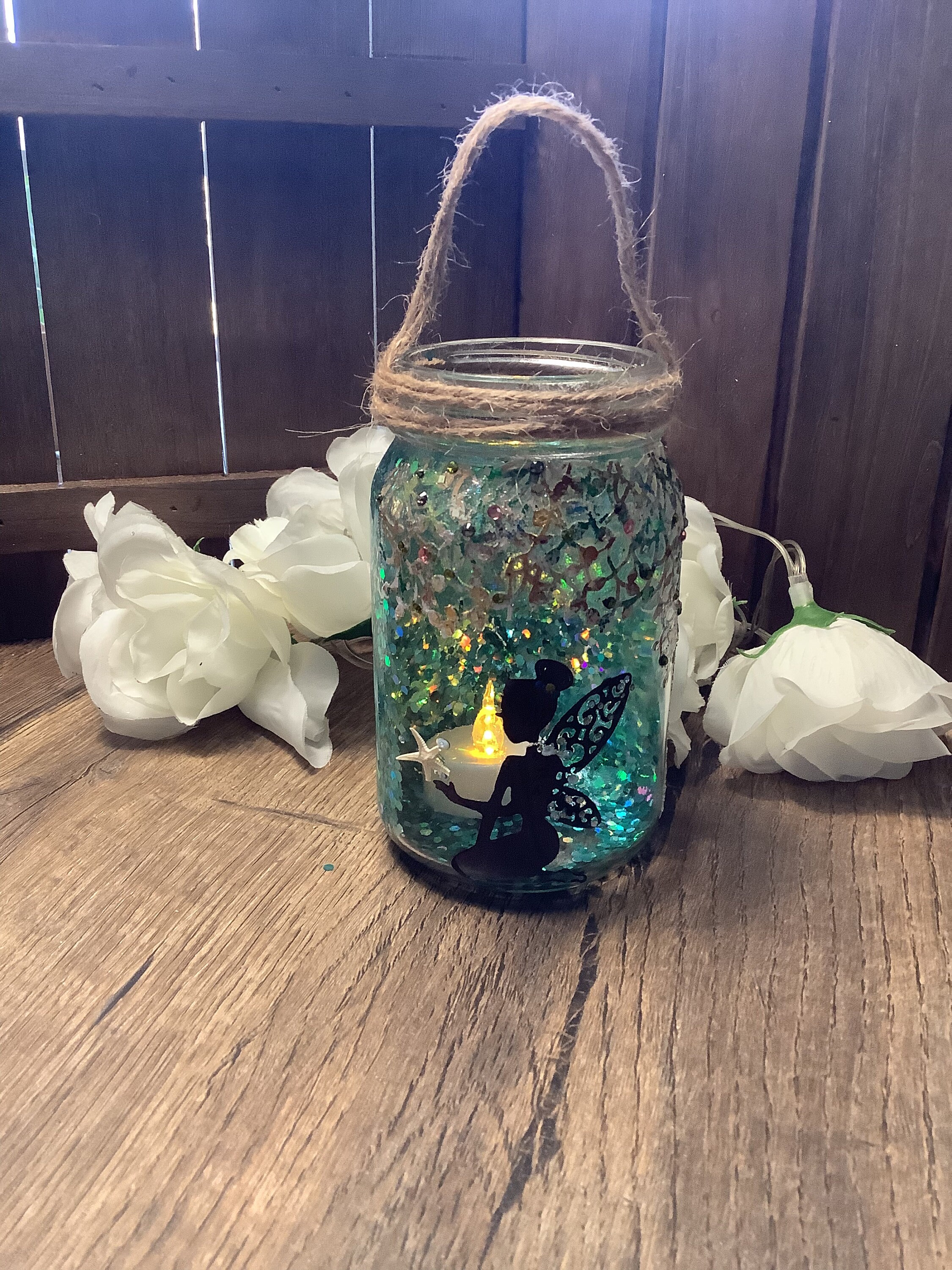 Waterfall Fairy Jar - Etsy