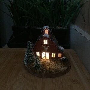 Trinket House little Red Barn - Etsy