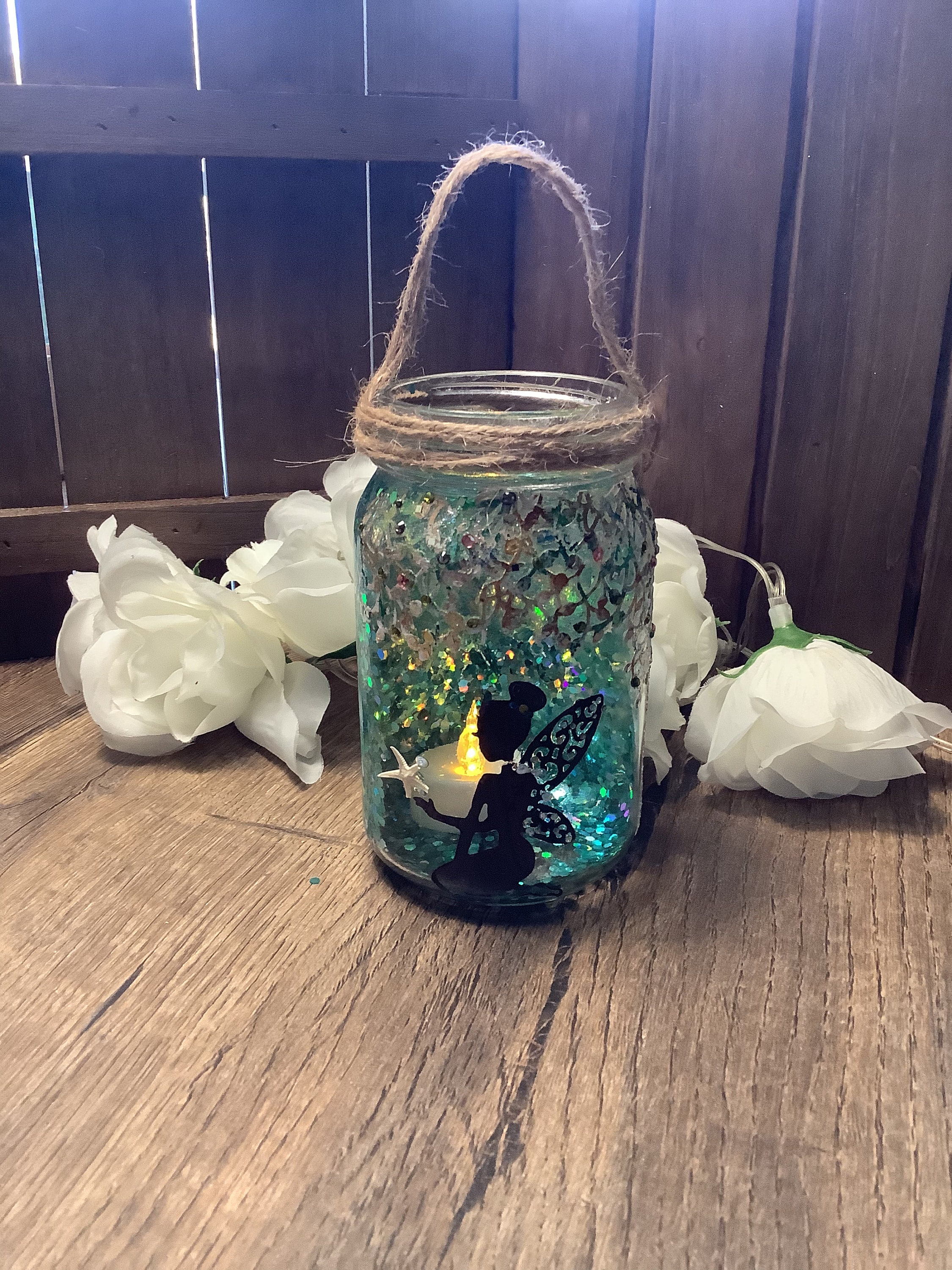 Waterfall Fairy Jar - Etsy