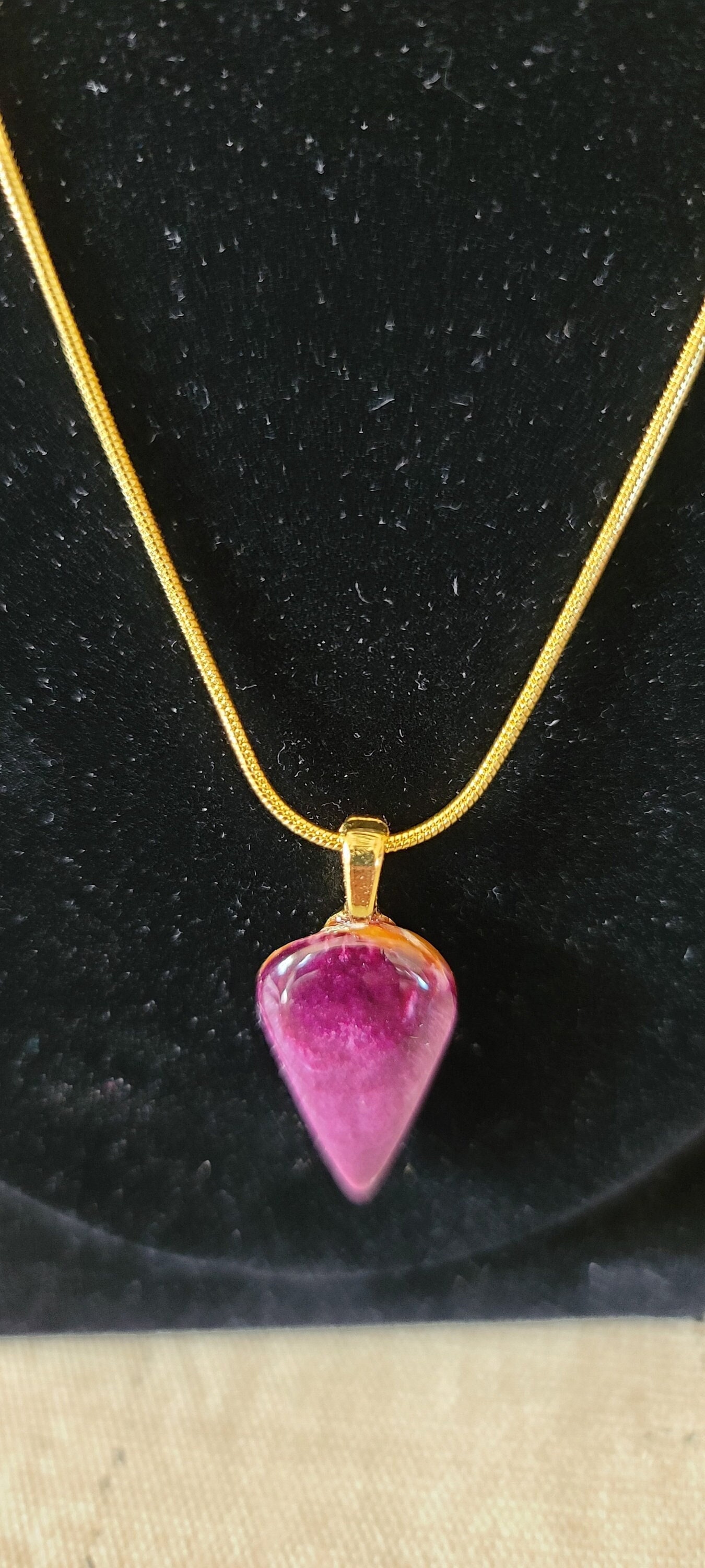 Purple Spiny Oyster Pendant - Etsy